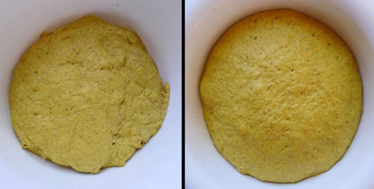 Yellow, Spicy Bread - Aglaia's Table οn Kea Cyclades