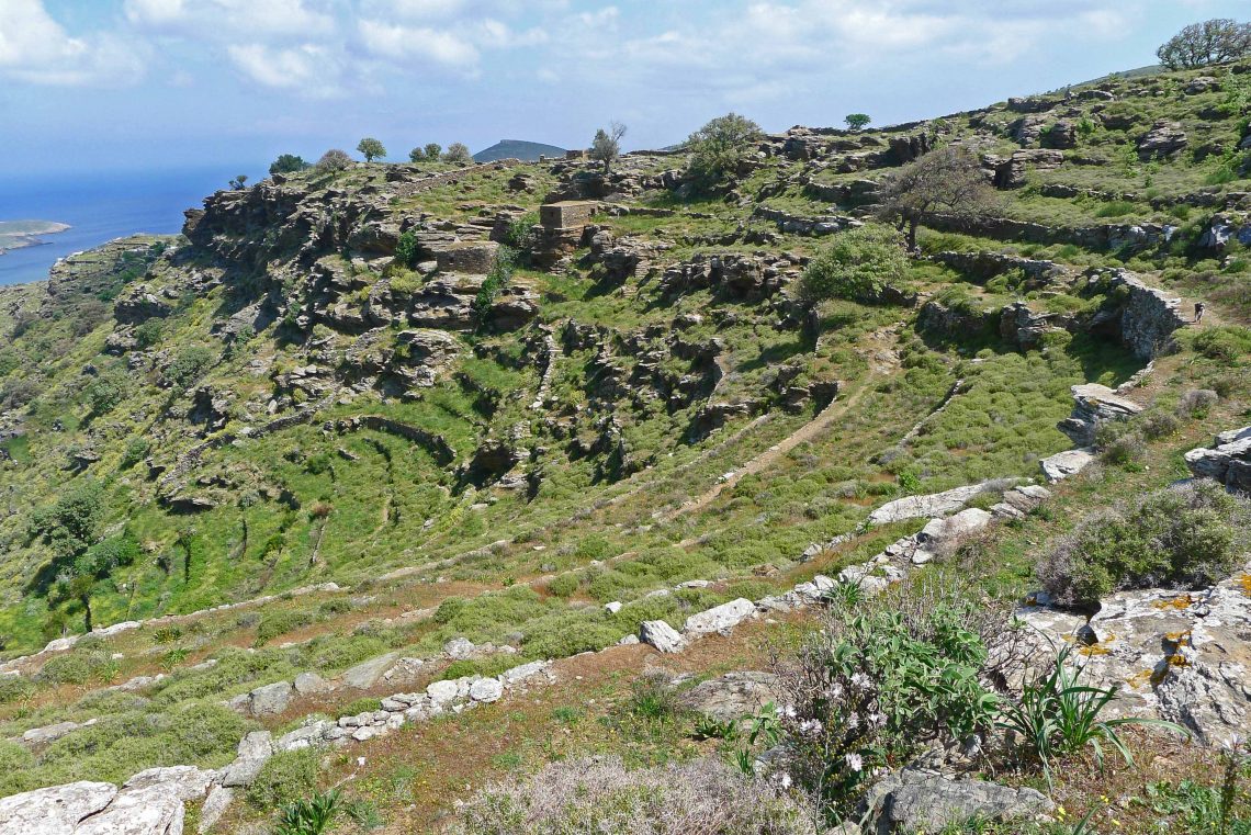 The Terraces of Kea - Aglaia's Table οn Kea Cyclades